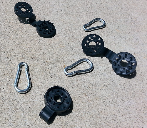 Carabiners | Paintball Netting Clips